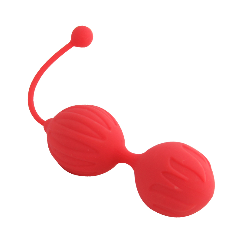 Red Man Nuo Silicone Ben Wa Balls Female Kegal Vaginal Exercise Tighen